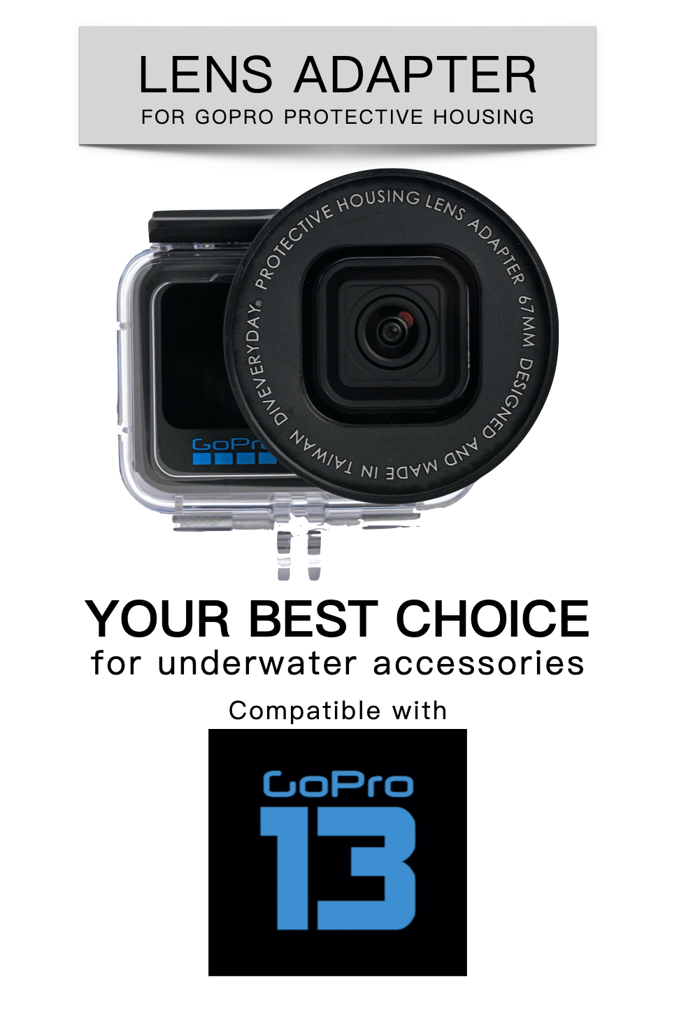 DIVEVERYDAY – DESIGNED FOR ACTION CAMERAS